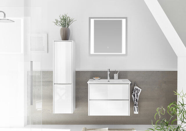 SERIES 6040 - Bathroom furniture assembled - Bathroom furniture ...