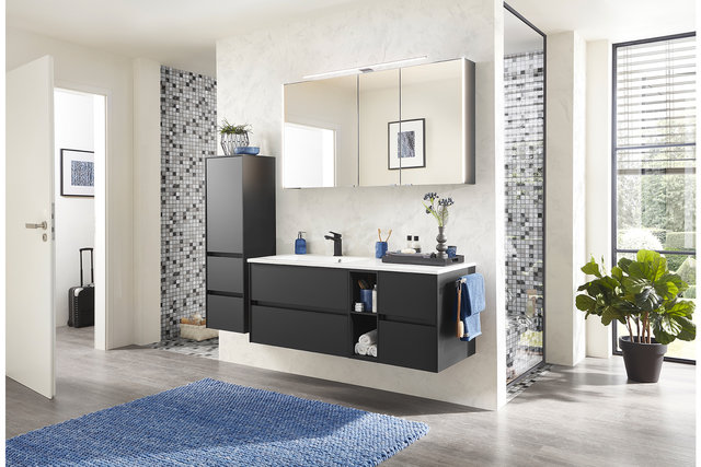 SERIES 6010 - Bathroom furniture assembled - Bathroom furniture ...
