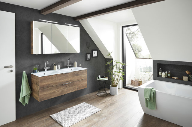 SERIES 6110 - Bathroom furniture assembled - Bathroom furniture ...